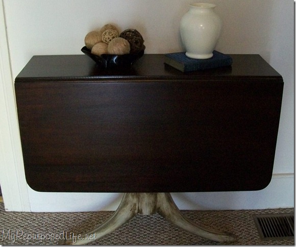 dining table into console table - My Repurposed Life® Rescue Re-imagine ...